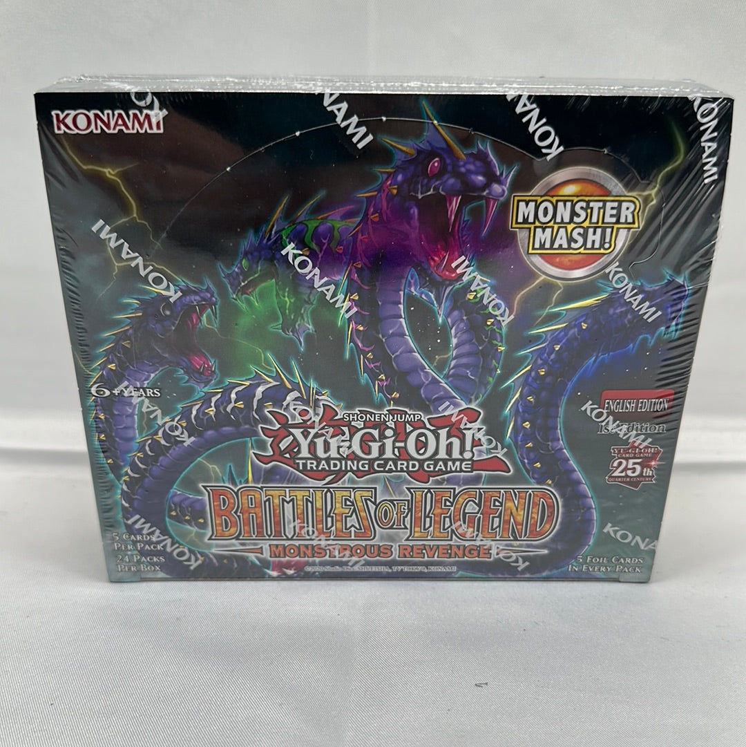 Yu-Gi-Oh! Battles Of Legend Monstrous Revenge Booster Box – 1st Edition ... Yu-Gi-Oh! Battles Of Legend Monstrous Revenge Booster Box – 1st Edition ...
