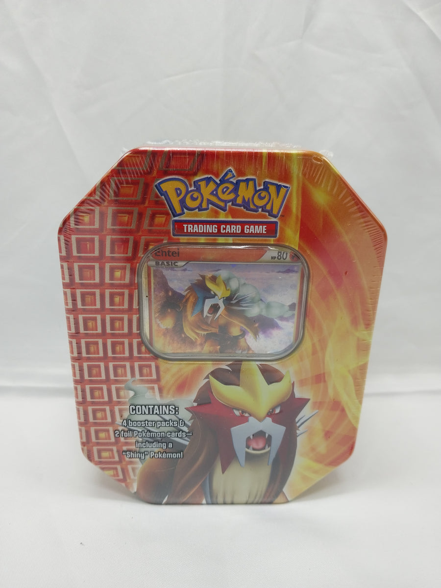 Pokemon Johto Legends Tin (Entei) – 1st Edition Collectibles