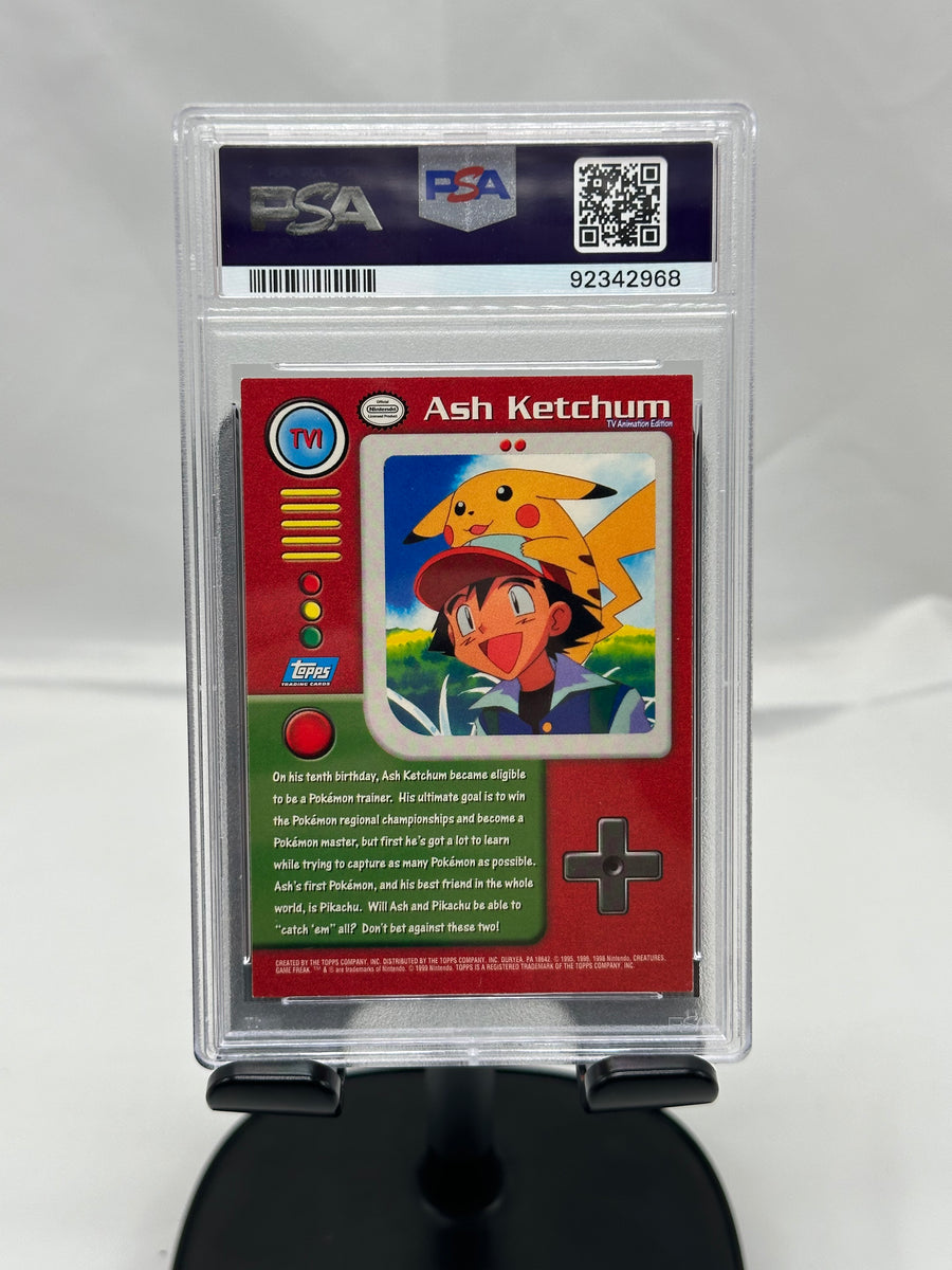 Ash Ketchum TV1 Topps signed by Veronica Taylor PSA Authentic – 1st ...
