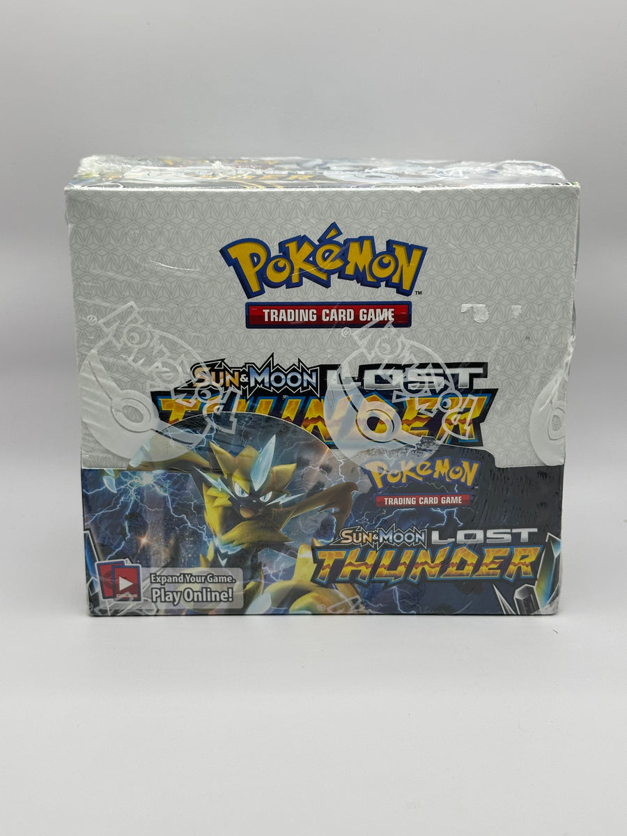Lost Thunder Booster Box – 1st Edition Collectibles